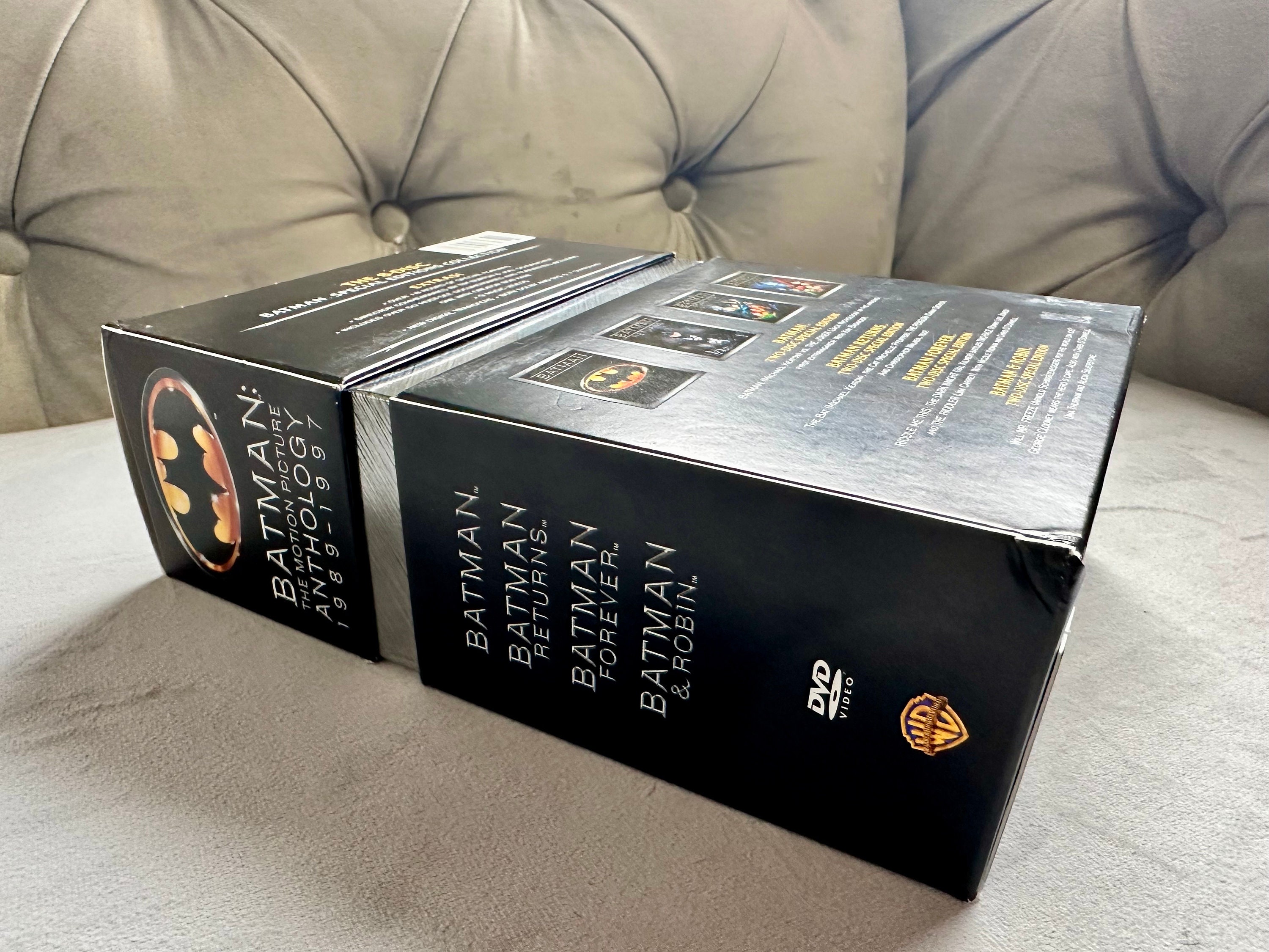 BATMAN: the Motion Picture ANTHOLOGY 1989-1997 DVD Set - Etsy