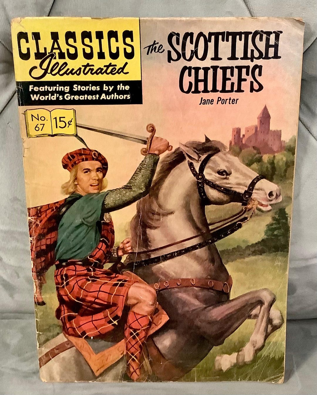 Vintage 1950 Classics Illustrated the SCOTTISH Chiefs Comic Book - Etsy