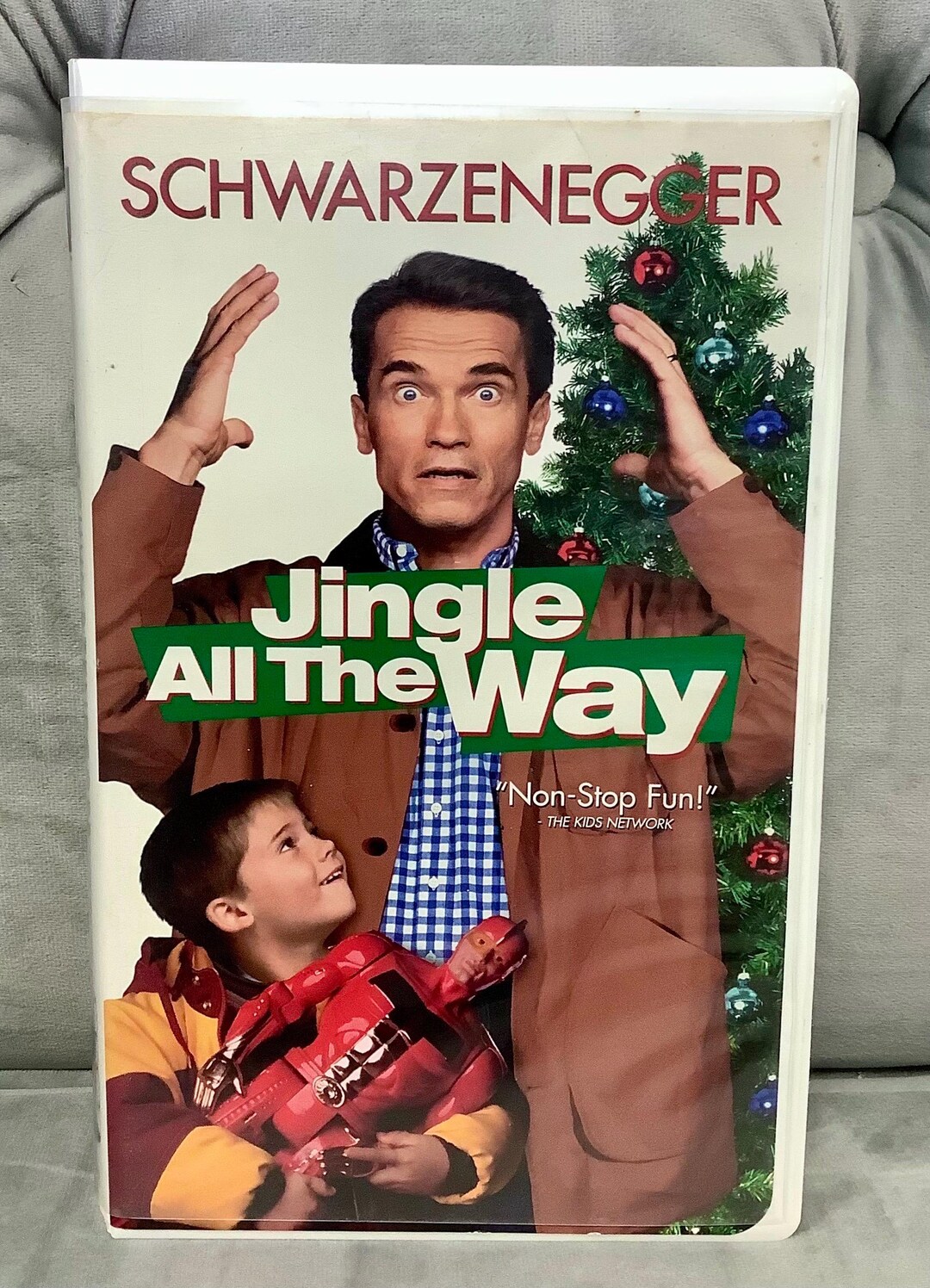 1997 "jingle All the Way" VHS Tape - Etsy
