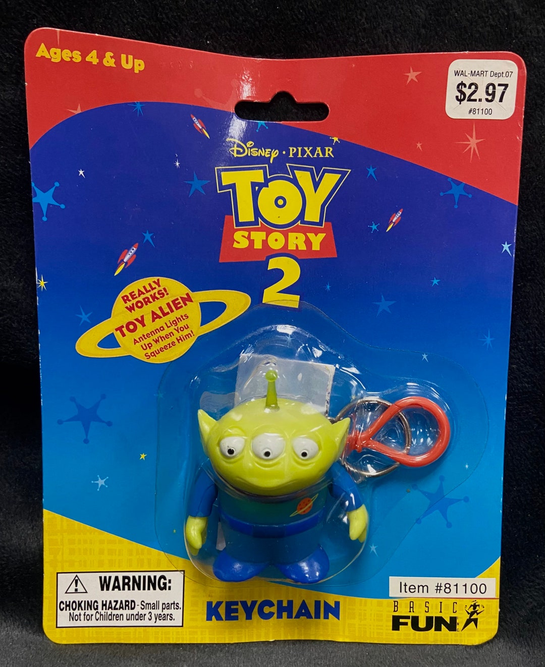 UNOPENED 1999 Toy Story 2 Toy ALIEN Keychain - Etsy