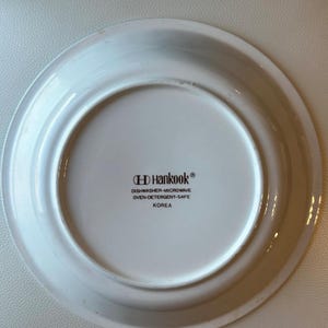 Vintage 80s HANKOOK Lemon Meringue Pie Plate W/recipe on Plate - Etsy