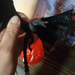 Fire Breathing Dragon Book Nook Lamp - Etsy