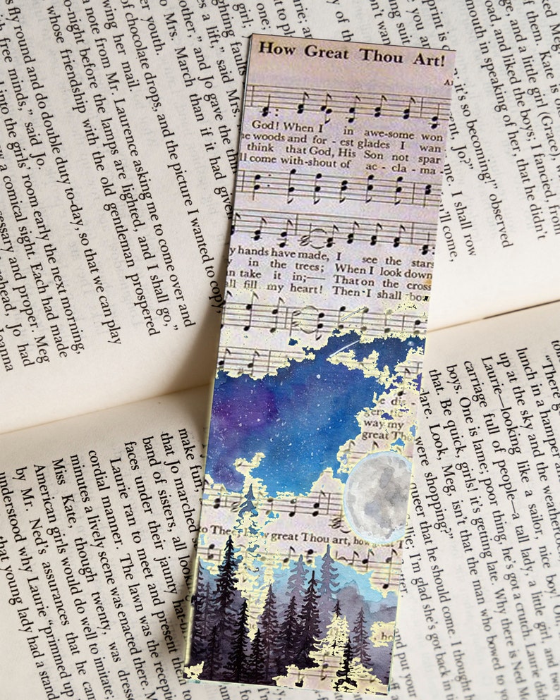 Musical Bookmarks - Etsy