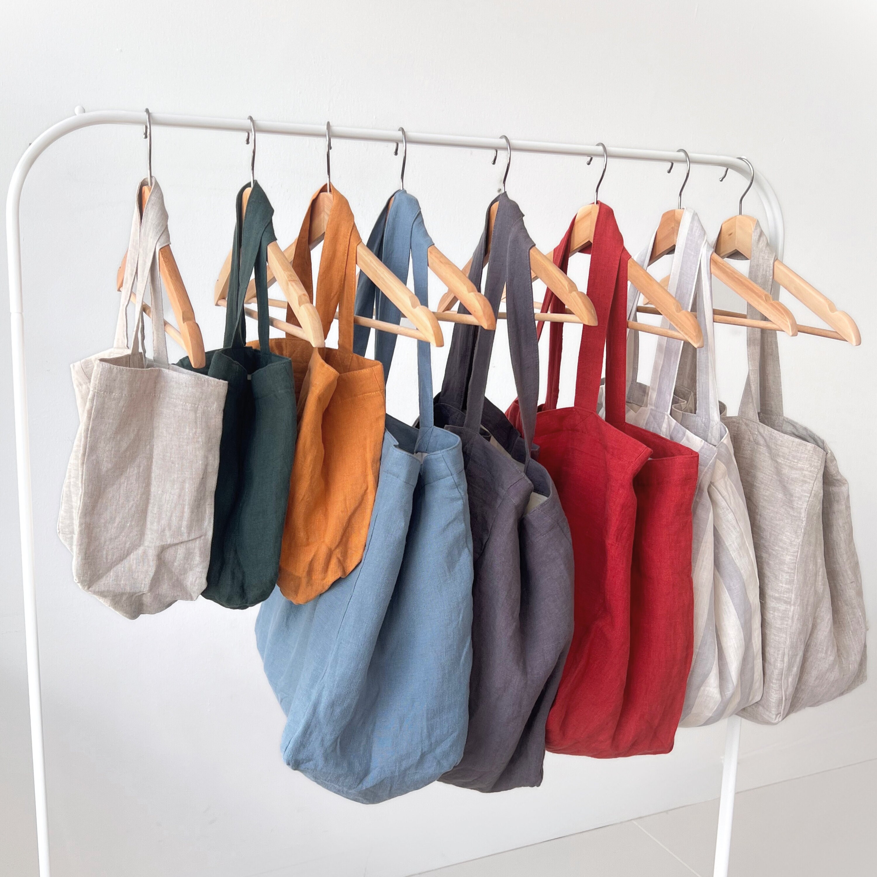 Small Linen Bag Eco Friendly Natural Zero Waste Bag With - Etsy