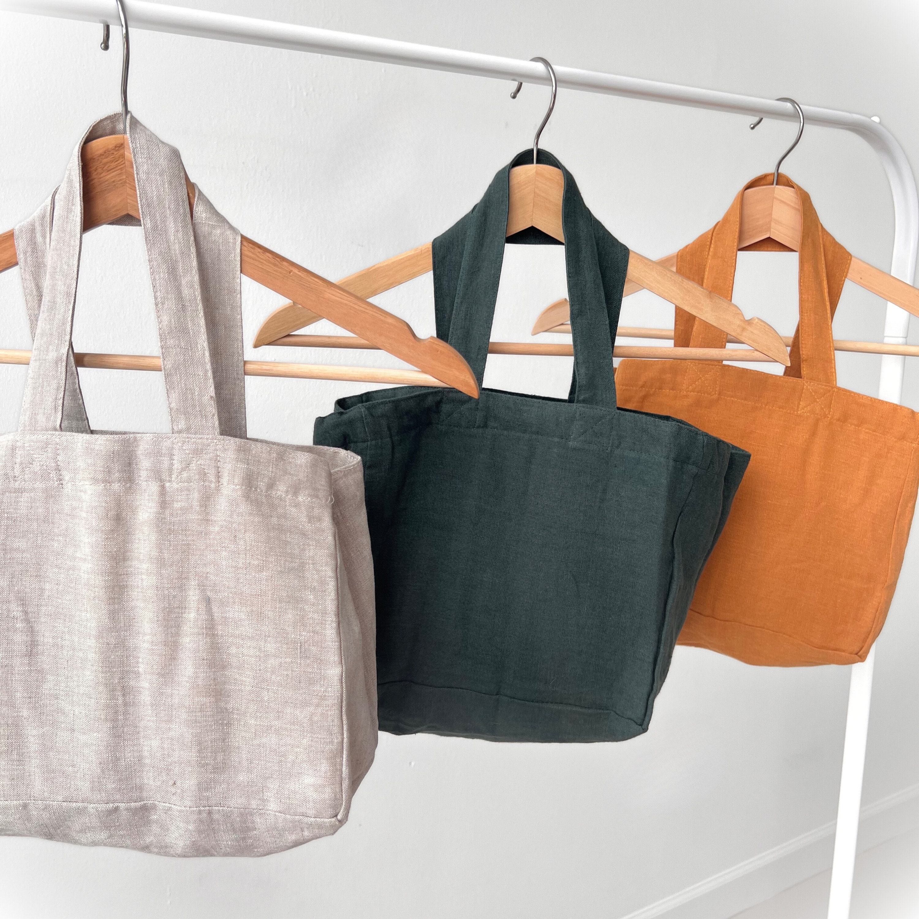 Small Linen Bag Eco Friendly Natural Zero Waste Bag With - Etsy