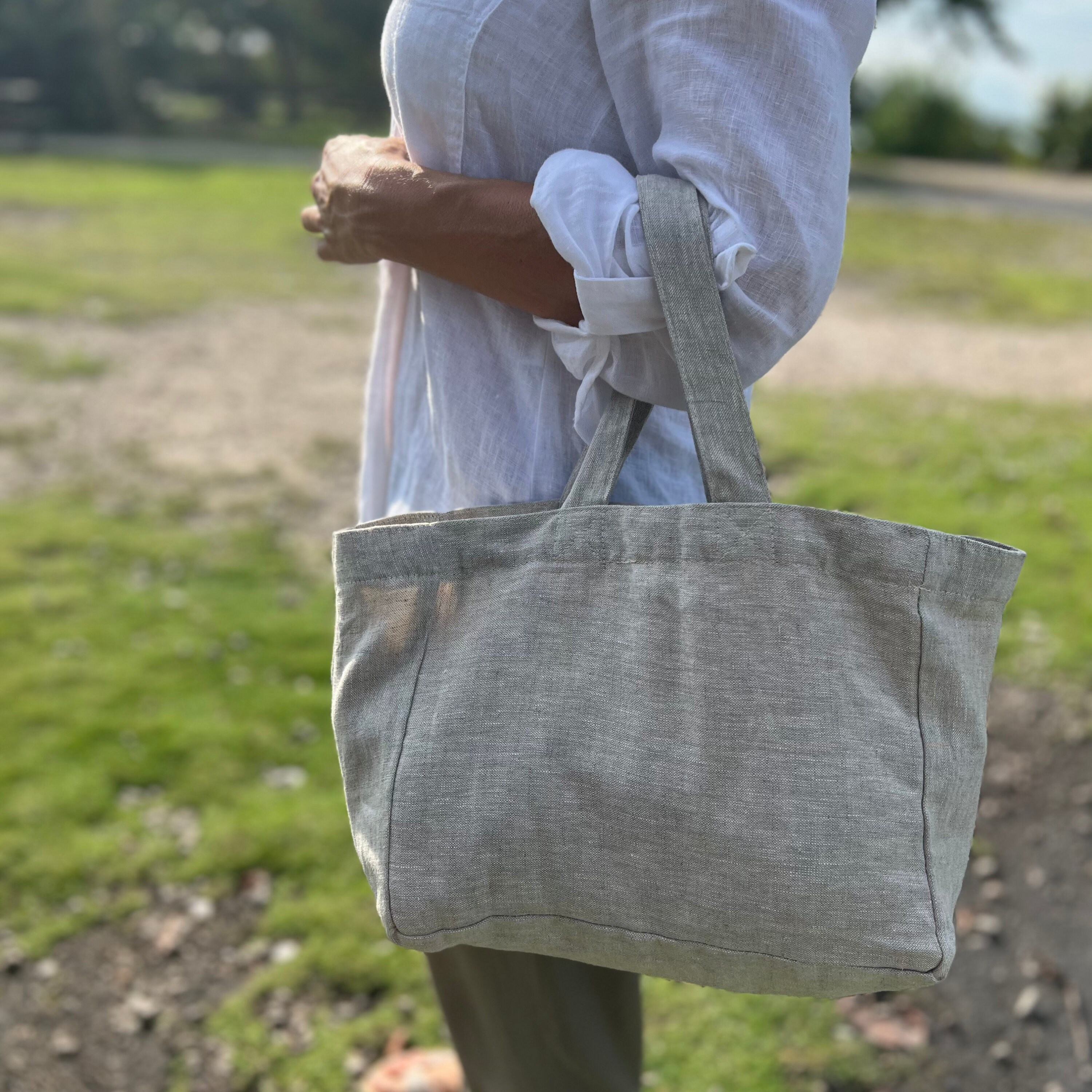 Small Linen Bag Eco Friendly Natural Zero Waste Bag With - Etsy