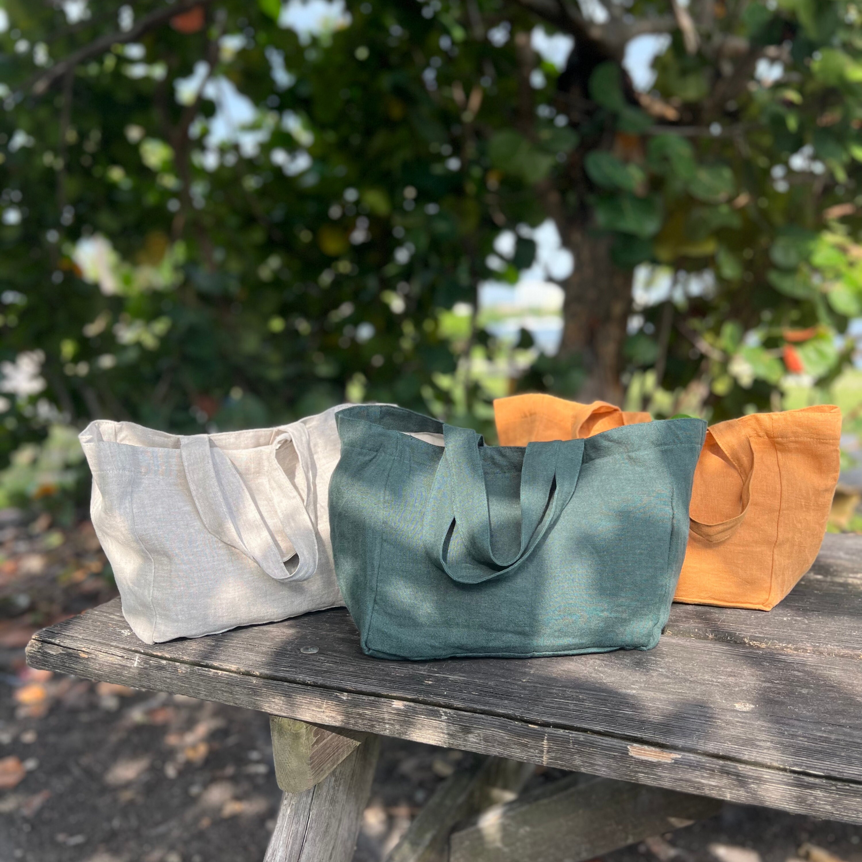 Small Linen Bag Eco Friendly Natural Zero Waste Bag With - Etsy