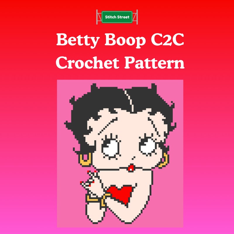 Betty Boop Crochet Pattern - Etsy