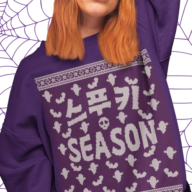 Subtle Kpop Merch Spooky Season Kdrama Ugly Sweater Hallyu Gift Korea ...