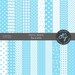 Pastel Blue Digital Paper Pack With a Light Texture. Blue Scrapbook ...