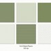Sage Green & White Digital Paper Kit. Sage Green Printable Scrapbook ...
