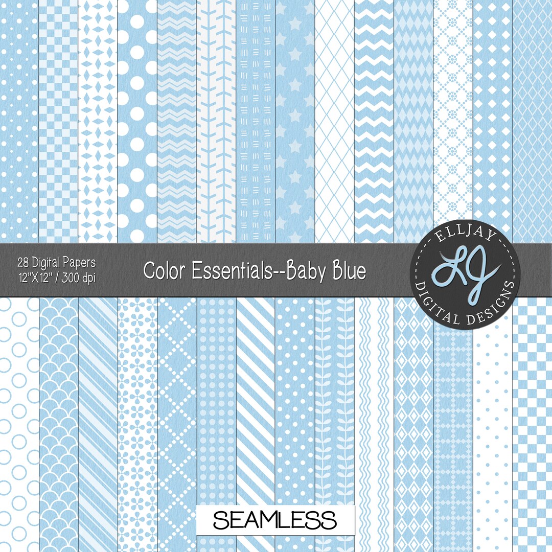 Baby Blue Digital Paper: Seamless Light Texture (digital Download) - Etsy