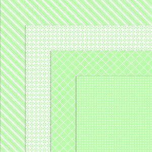 Pastel Green Digital Paper With Light Texture. Seamless Green Scrapbook ...