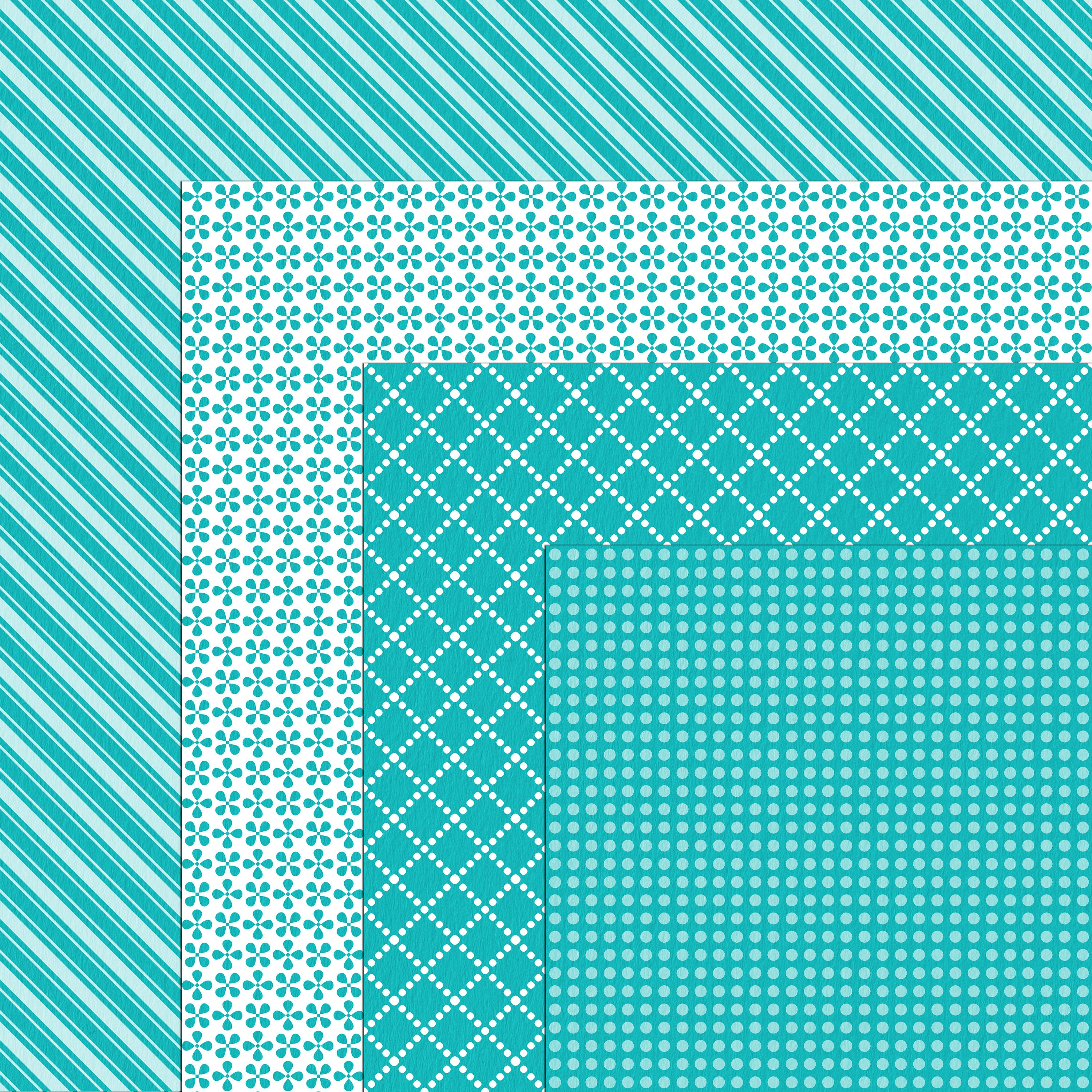 Turquoise Digital Paper Pack, Seamless Texture (digital Download) - Etsy
