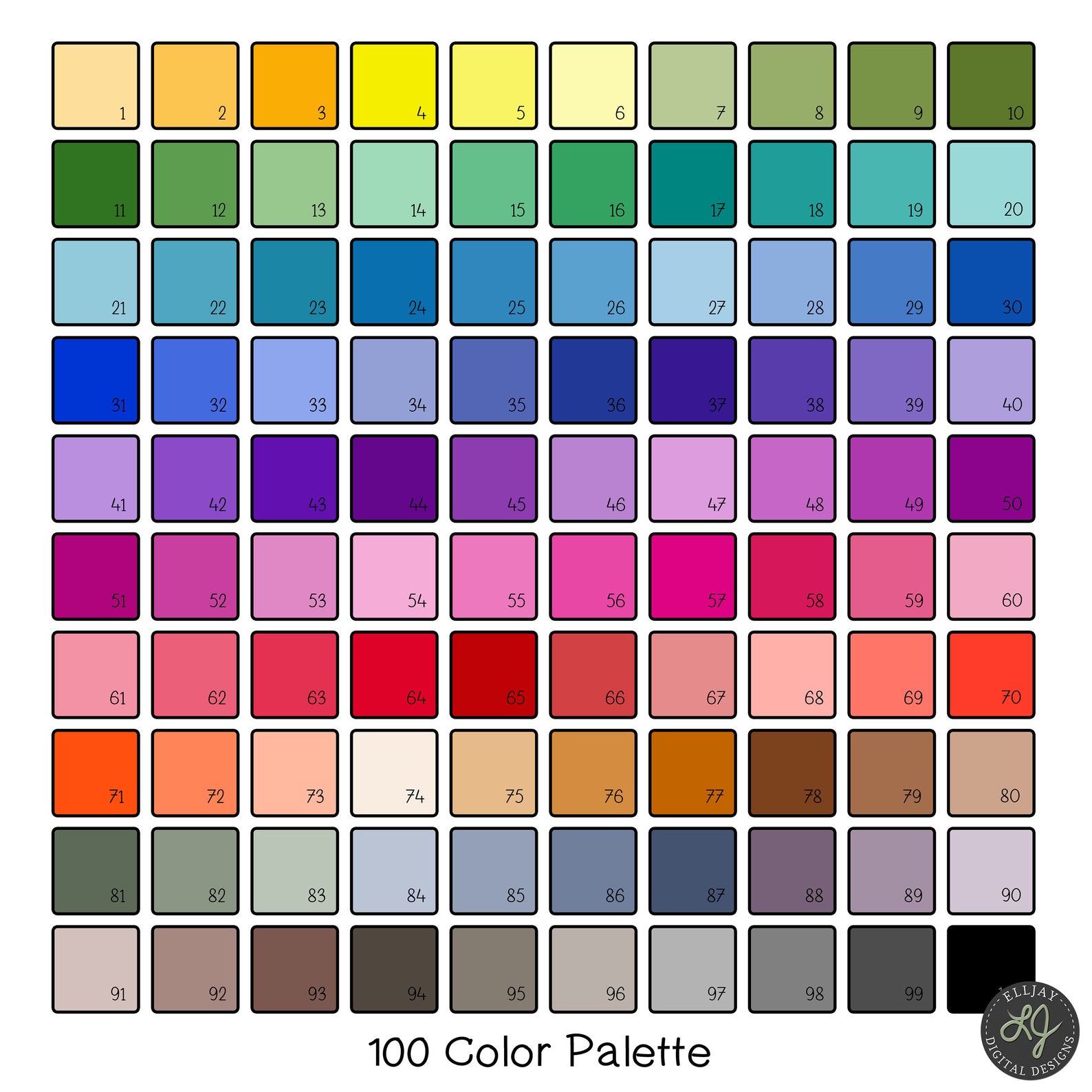 Crosshatch Digital Paper Pack. 100 Rainbow Colors. Seamless Backgrounds ...