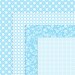 Pastel Blue Floral Digital Paper Pack. 32 Light Blue Pattern. Pastel ...