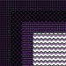 Black, White and Purple Digital Paper Pack. for Backgrounds ...