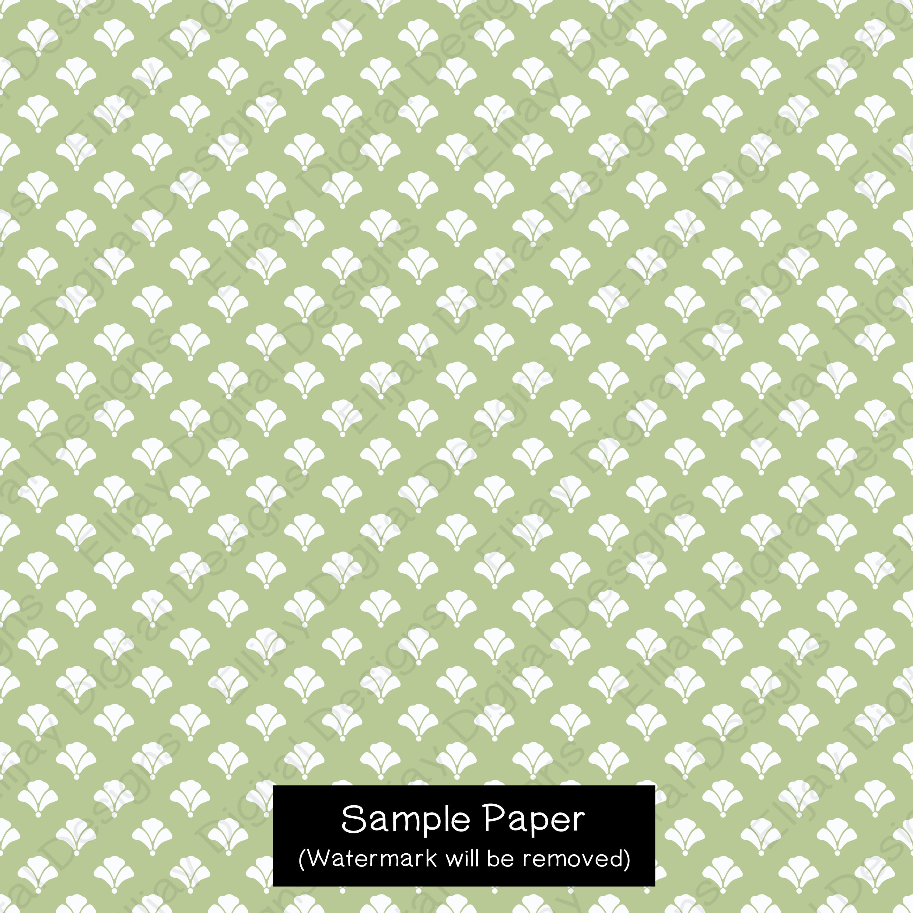 Floral Digital Paper Pack: 100 Seamless Colors (instant Download) - Etsy