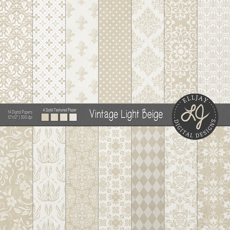 Damask Digital Paper - Etsy