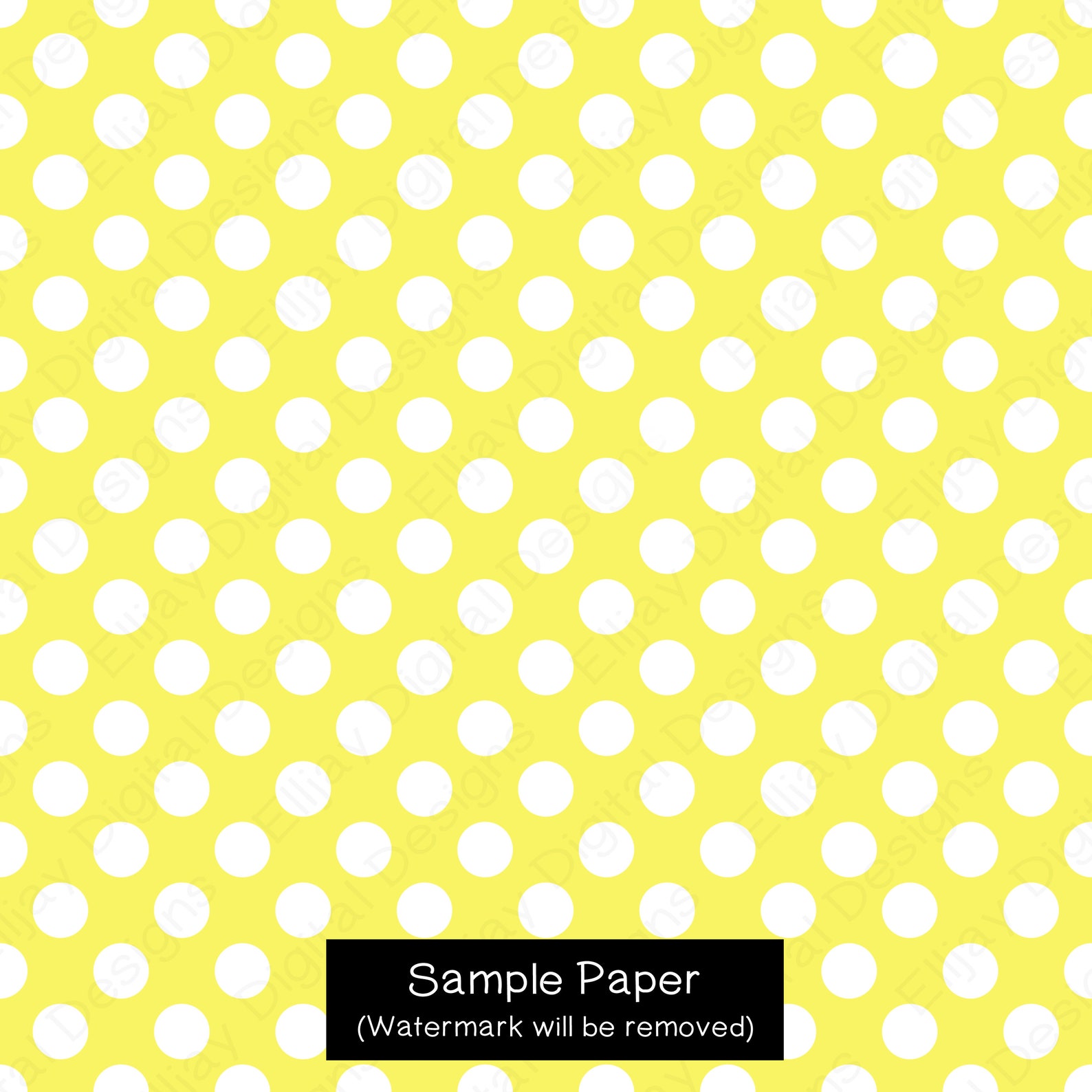 Polka Dots Digital Paper Pack. 100 Rainbow Colors. Seamless Patterns ...
