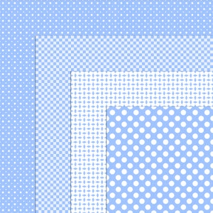 Pastel Blue Digital Paper With Light Texture. Seamless Blue Scrapbook ...