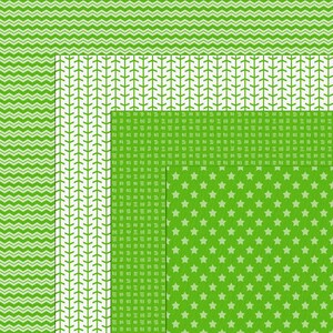 Kelly Green Digital Paper With Light Texture. Seamless Green Scrapbook ...