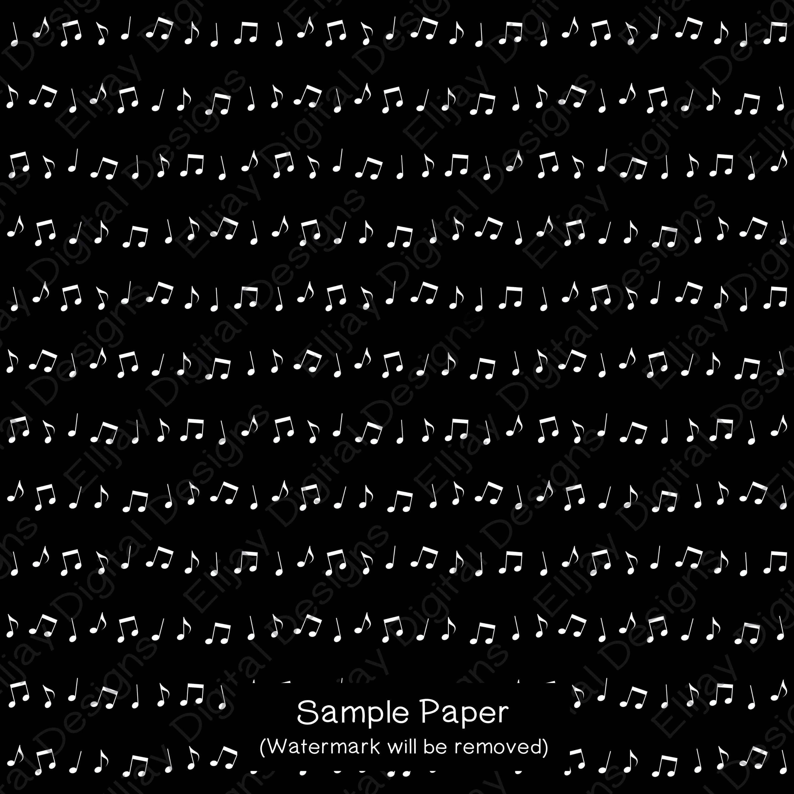Green Marching Band Digital Paper Pack. Band Scrapbook Paper. Music ...