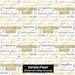 Gold Marching Band Paper Pack: Seamless Music Scrapbook (digital ...
