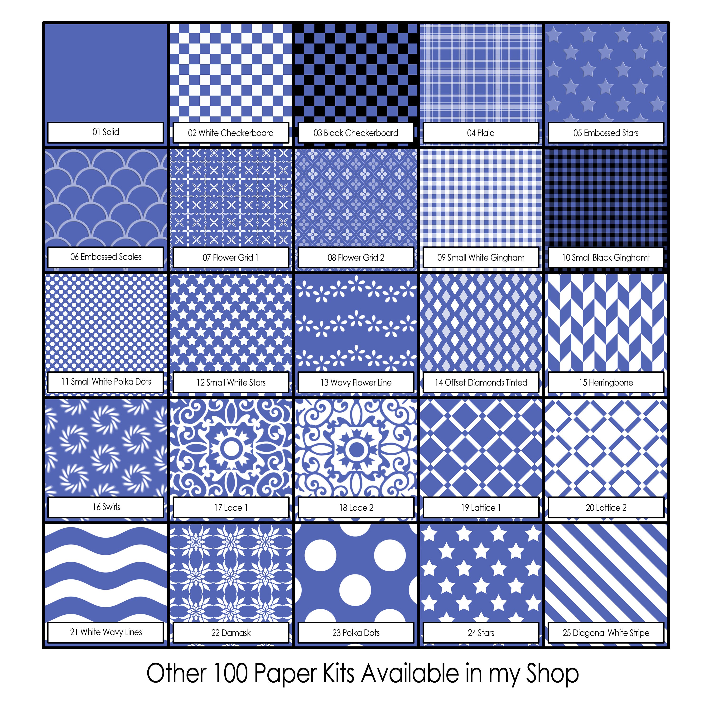 Polka Dots Digital Paper Pack. 100 Rainbow Colors. Seamless Patterns ...