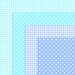 Pastel Gingham & Polka Dot Digital Paper: Spring Backgrounds (digital ...