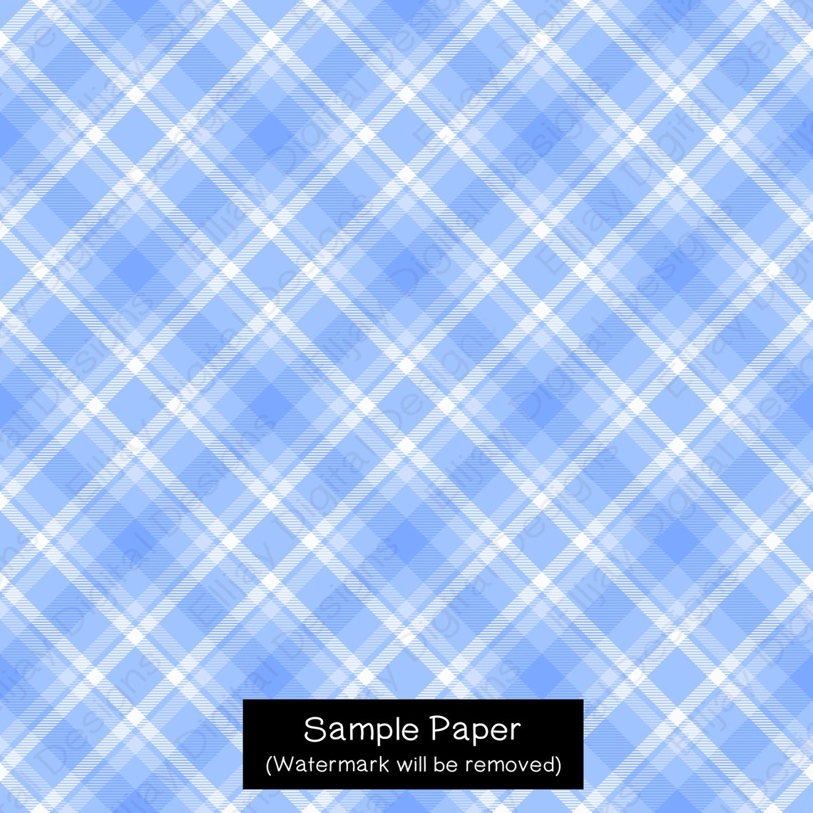 Pastel Plaid Digital Paper. Seamless Pastel Scrapbook Paper. Baby ...