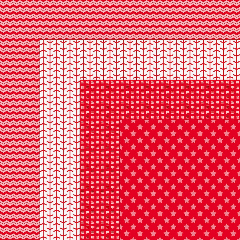Red Digital Paper With Light Texture for Graduation, Scrapbooks, Crafts ...