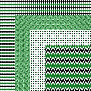 Green & Black Digital Paper Pack. Seamless Green Backgrounds ...