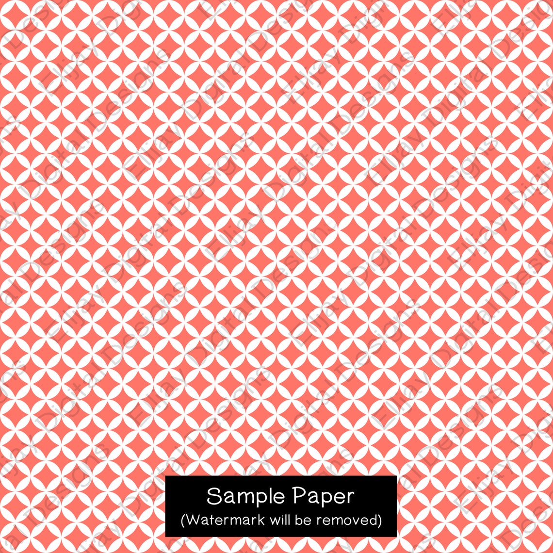 Retro Circle Digital Paper Pack. 100 Rainbow Colors. Digital ...