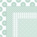 Mint Green Floral Digital Paper Pack. Seamless Mint Scrapbook. 32 Green ...