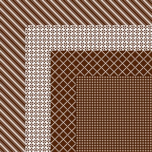Chocolate Brown Digital Paper Pack With Light Texture. Seamless Brown ...