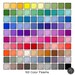 Lattice Digital Paper Pack. 100 Rainbow Colors. Seamless Patterns ...