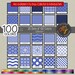Retro Circle Digital Paper Pack: 100 Rainbow Colors (digital Download ...