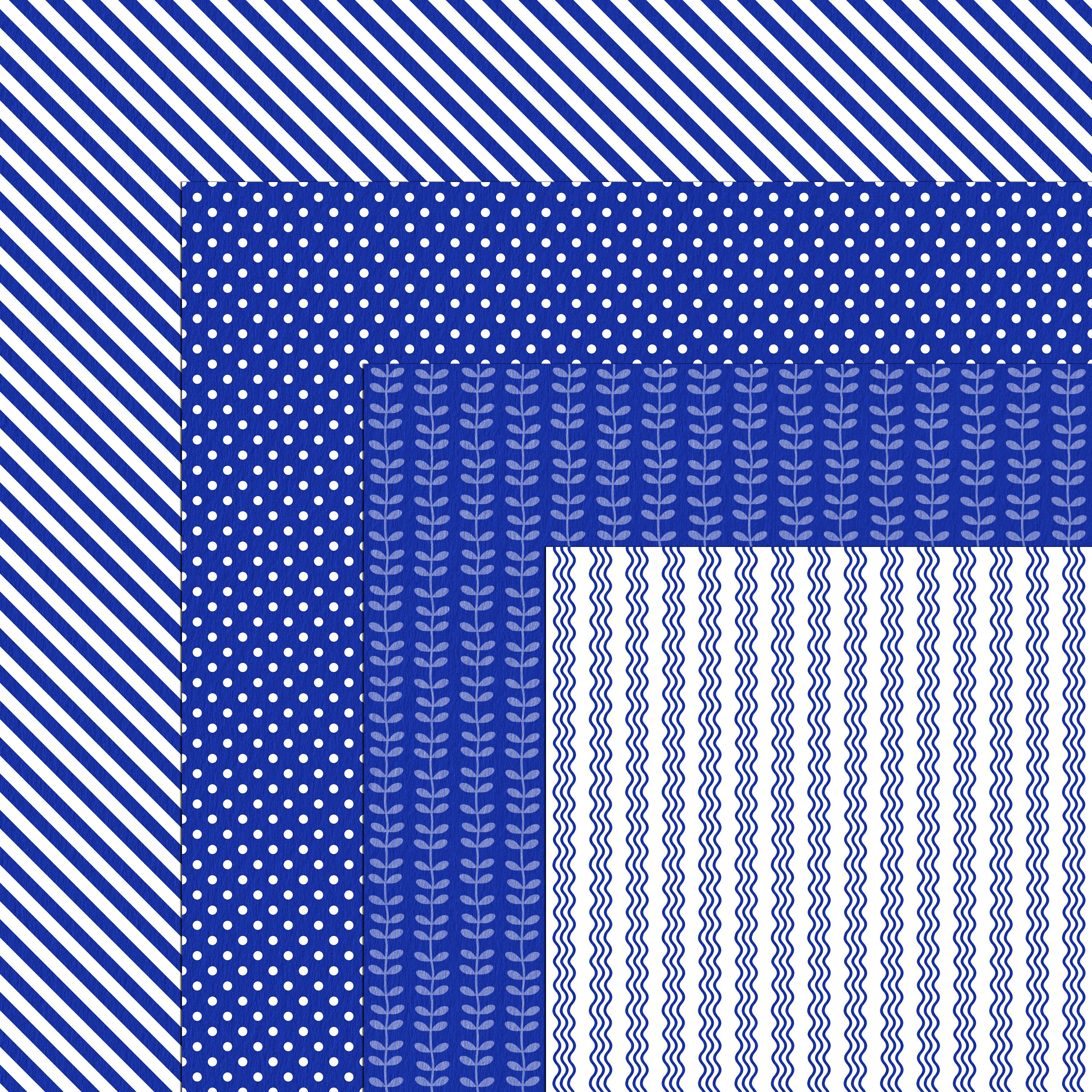Royal Blue Seamless Digital Paper: Light Texture Scrapbook Patterns ...