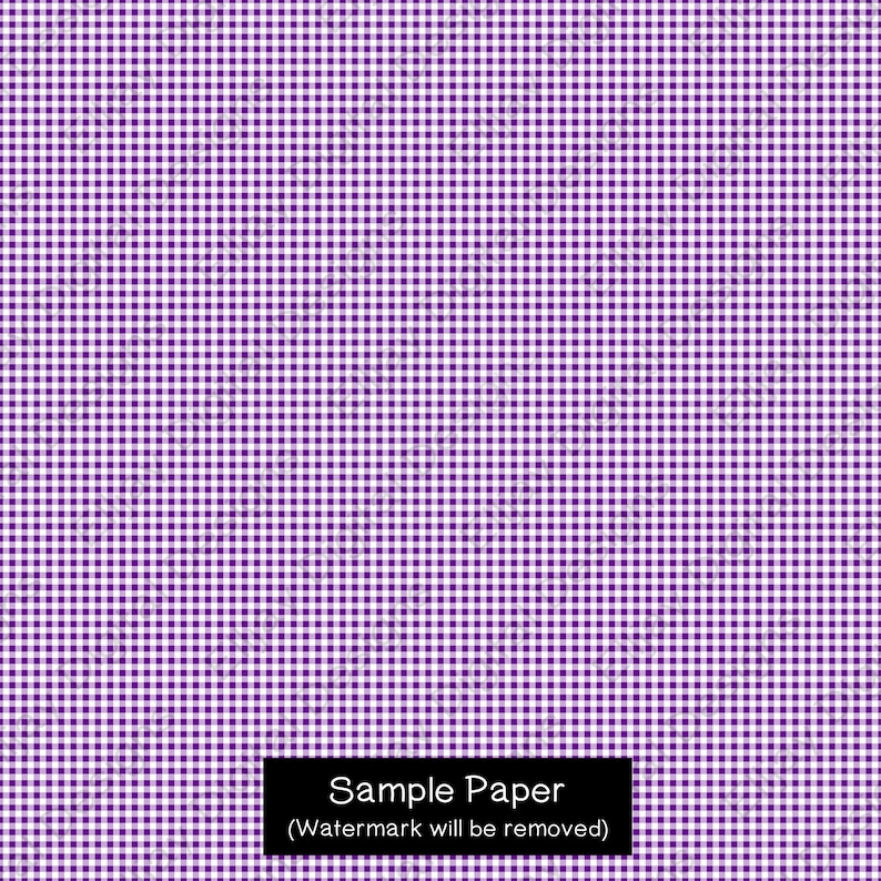 Gingham Digital Paper: 100 Colors, Seamless Pattern (digital Download ...