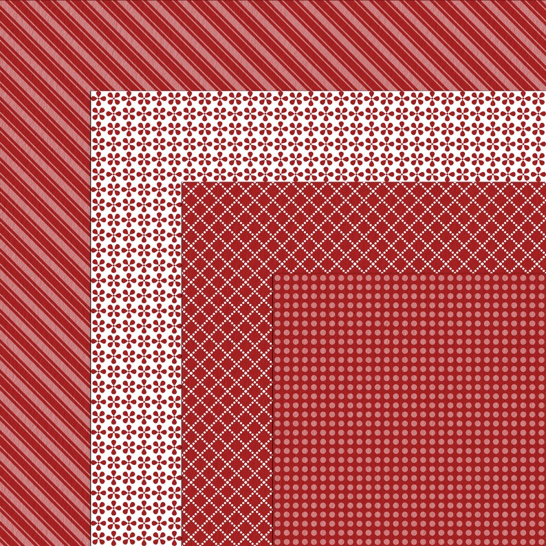 Red Digital Paper With Light Texture for Graduation, Scrapbooks, Crafts ...