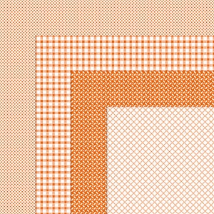 Orange Digital Paper Pack: Small Patterns for Scrapbooking (digital ...
