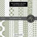 Sage Green Pattern Alphabet PNG Clipart (digital Download) - Etsy