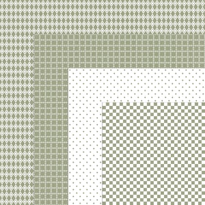 Sage Digital Paper Pack With Light Texture. Seamless Sage Scrapbook ...