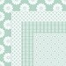 Mint Green Floral Digital Paper Pack. Seamless Mint Scrapbook. 32 Green ...