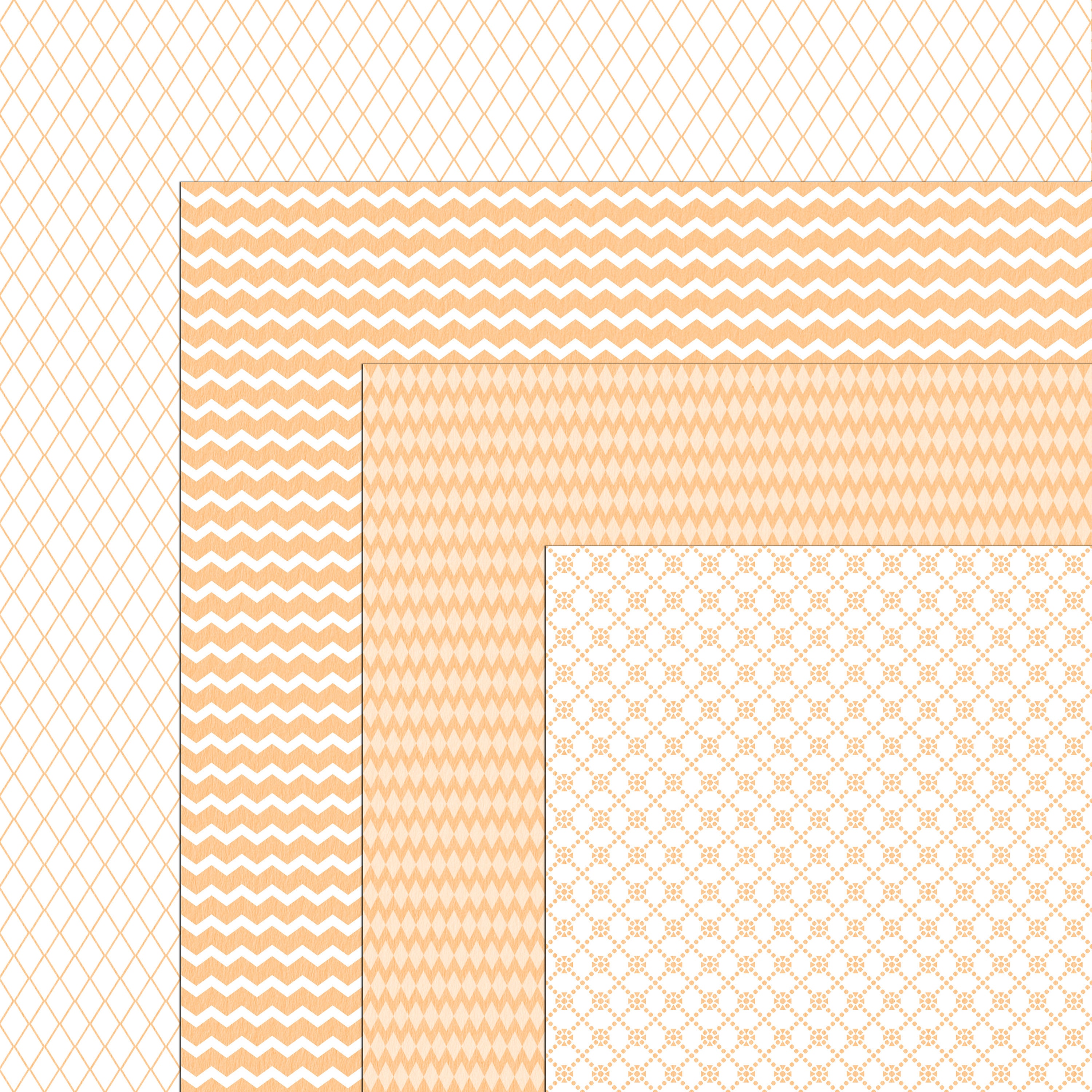 Pastel Orange Digital Paper With Light Texture. Seamless Orange ...