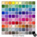 Ombre Stripes Digital Paper Pack: 100 Seamless Colors (digital Download ...