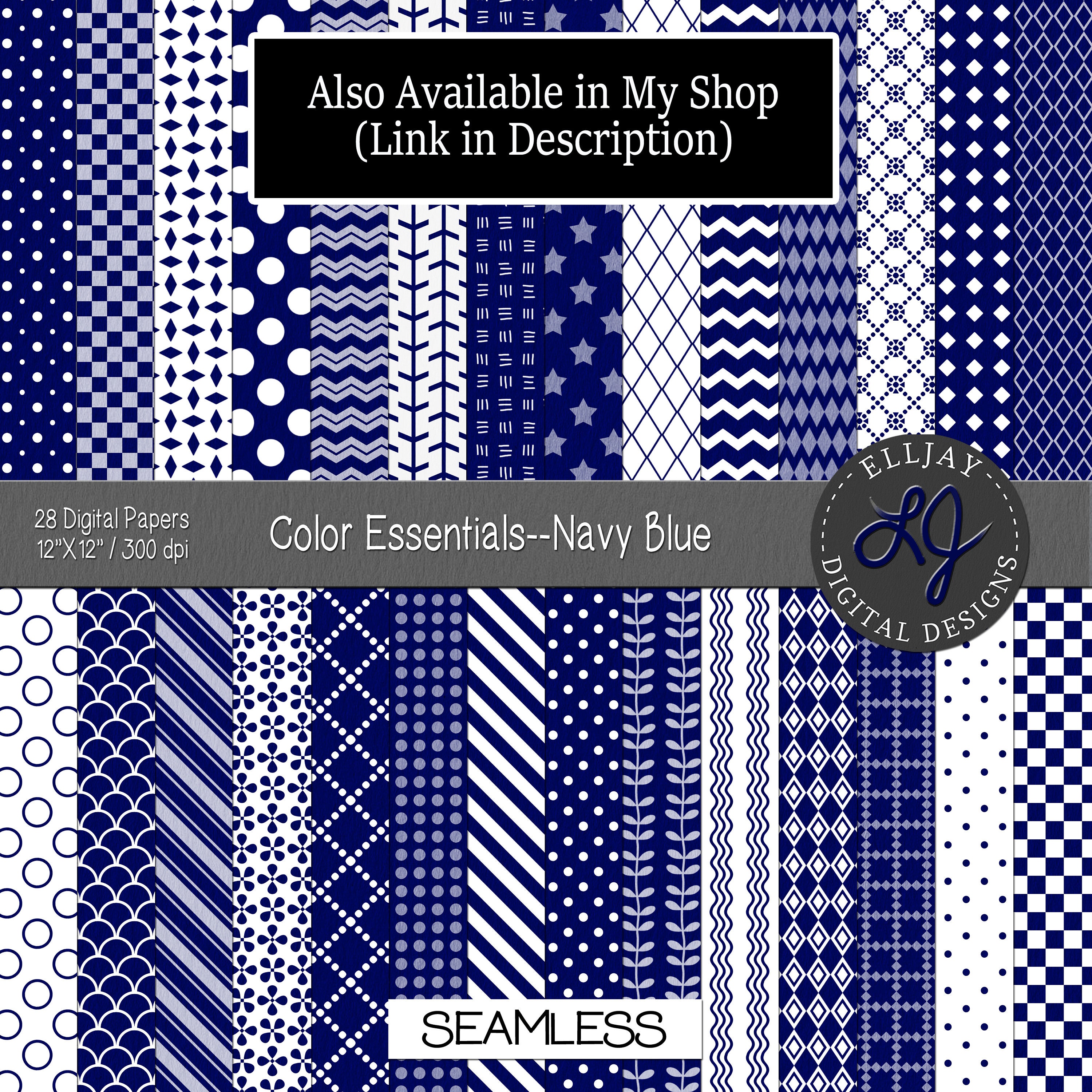 Red White Blue Plaid Digital Paper Pack. Patriotic Digital Scrapbook ...