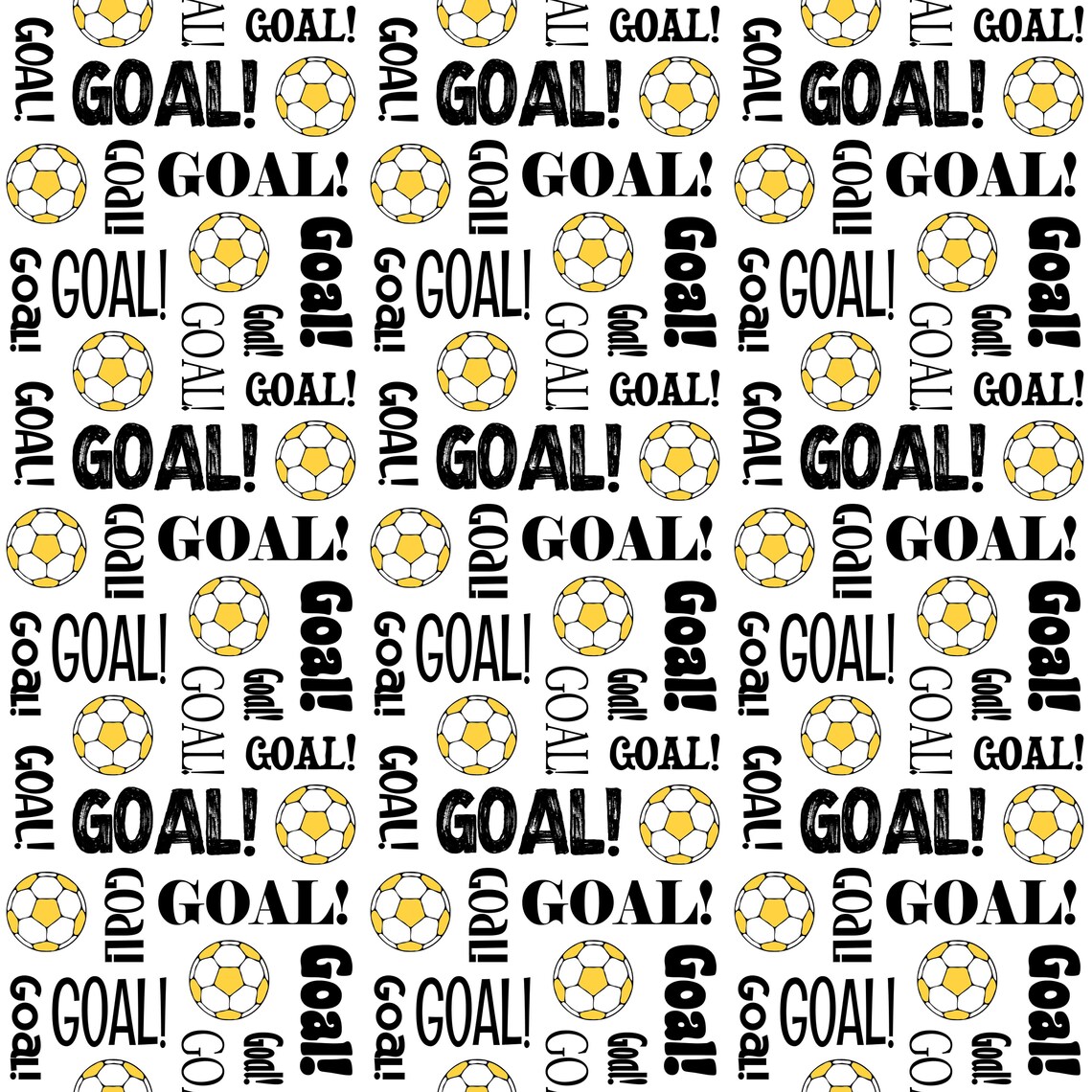 Yellow and Black Soccer Digital Paper. Yellow Soccer Ball Alpha. Soccer ...