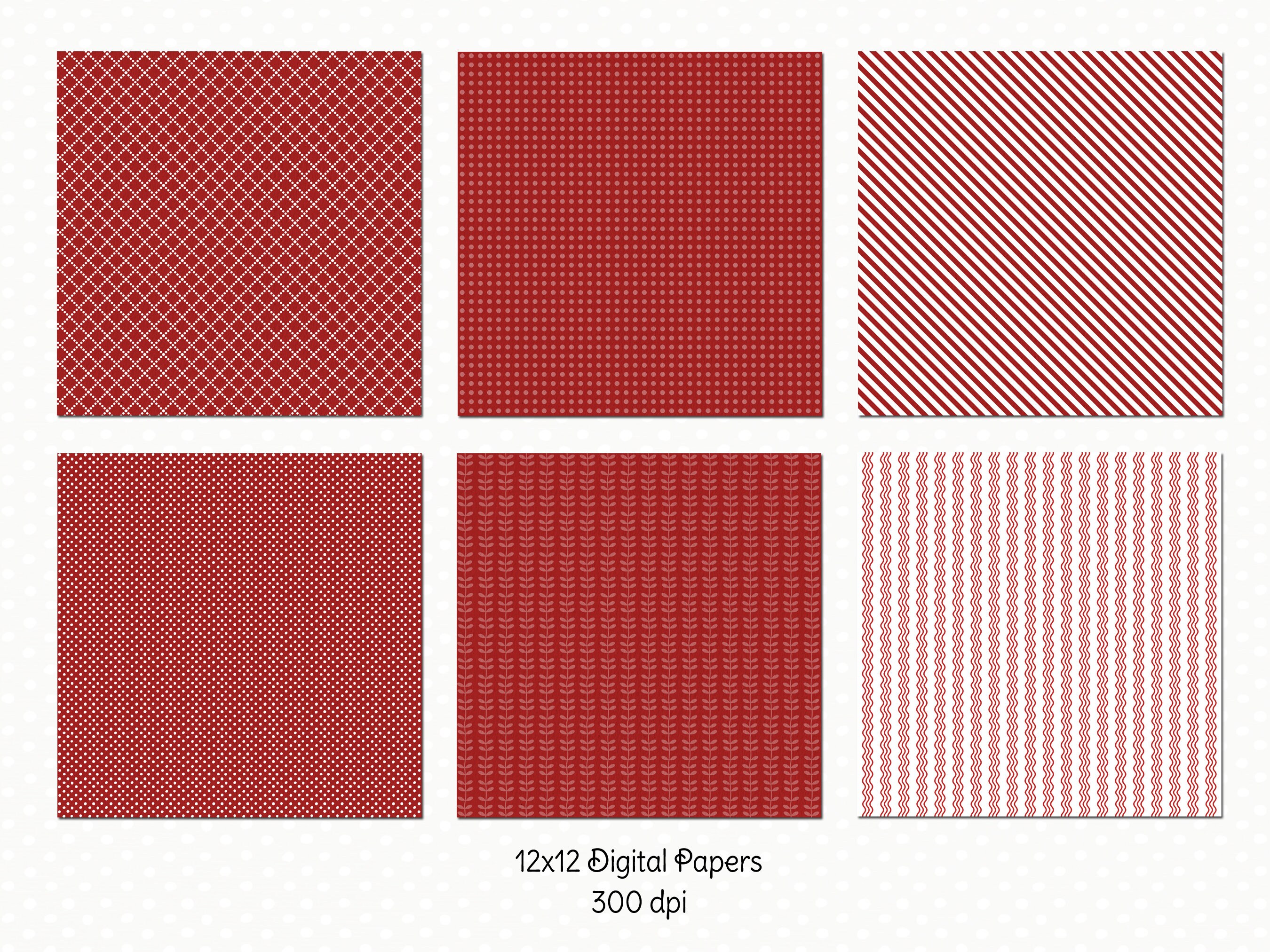 Red Digital Paper With Light Texture for Graduation, Scrapbooks, Crafts ...